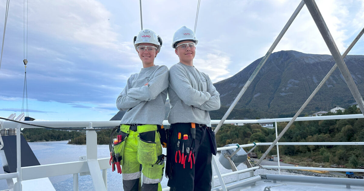 Starten på en spennende karriere hos Vard Electro - VARD