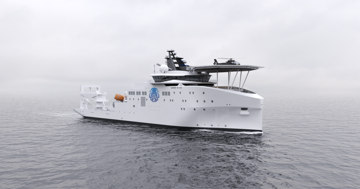 Inkfish and VARD signs contract on groundbreaking research vessel - VARD