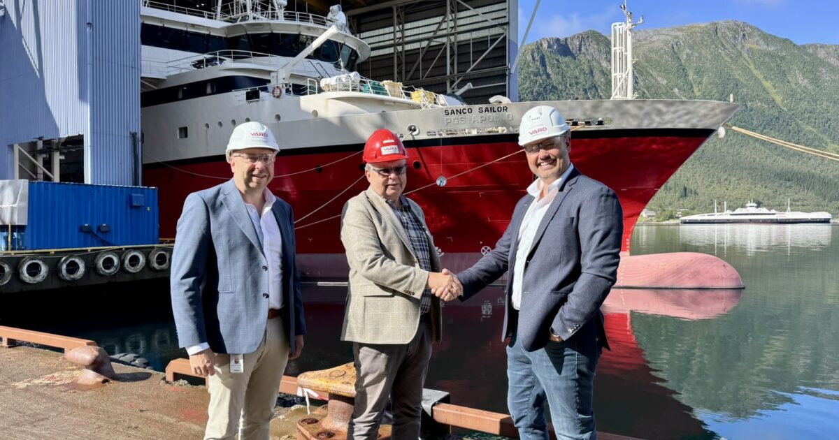 VARD to convert Seismic Research Vessel for Sanco Shipping - VARD