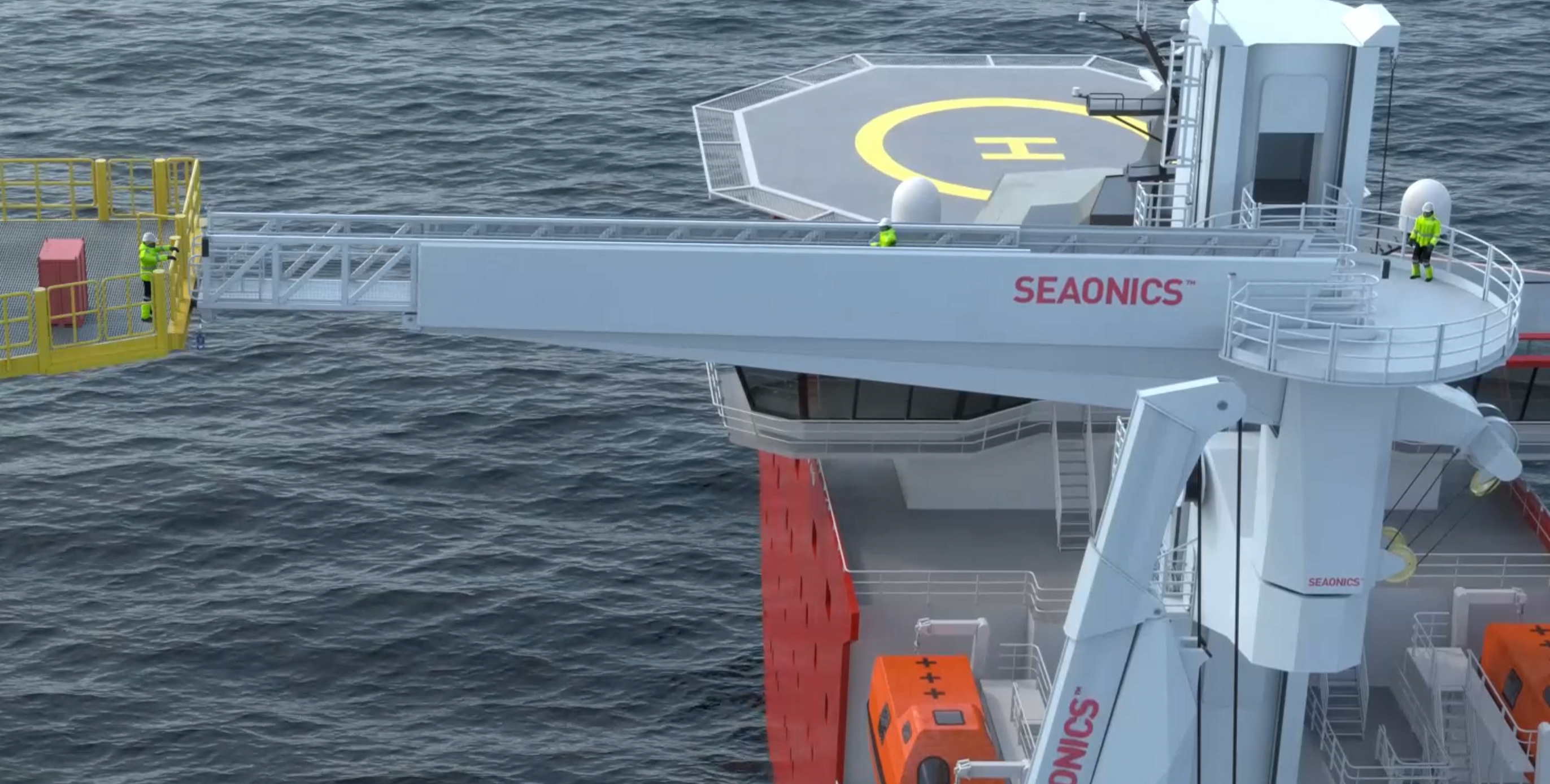 SEAONICS’ all-electrical gangway chosen by Norwind Offshore - VARD