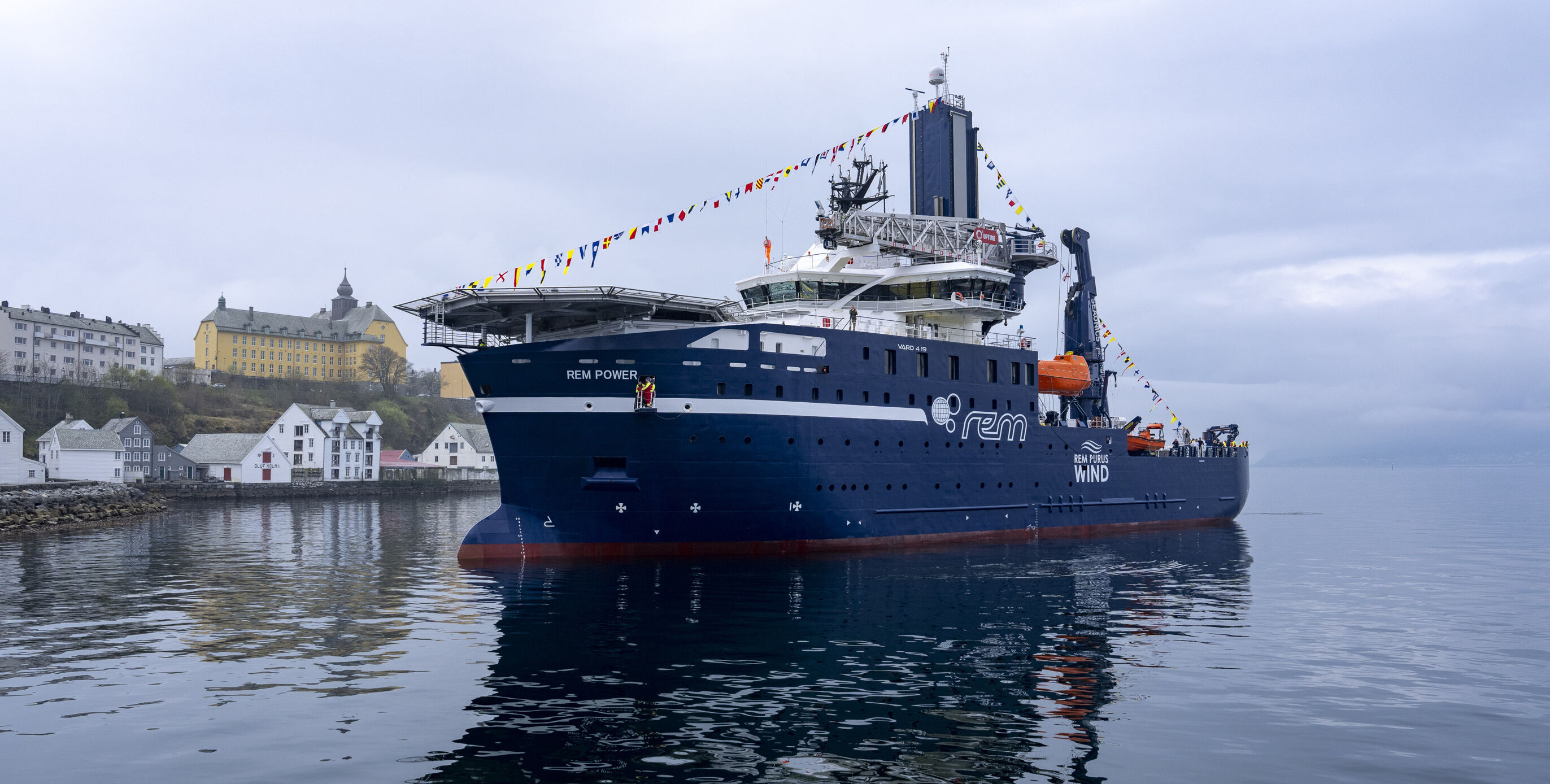 VARD’s cutting edge vessel for REM Purus named REM Power - VARD
