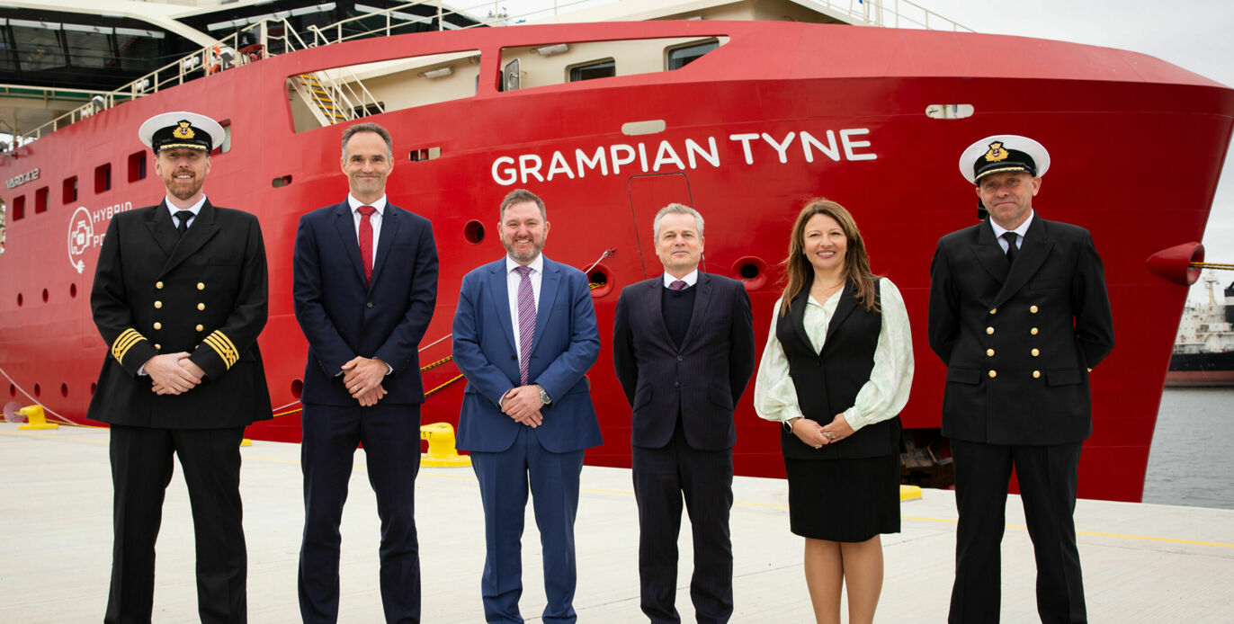 North Star holds naming ceremony for Grampian Tyne vessel - VARD