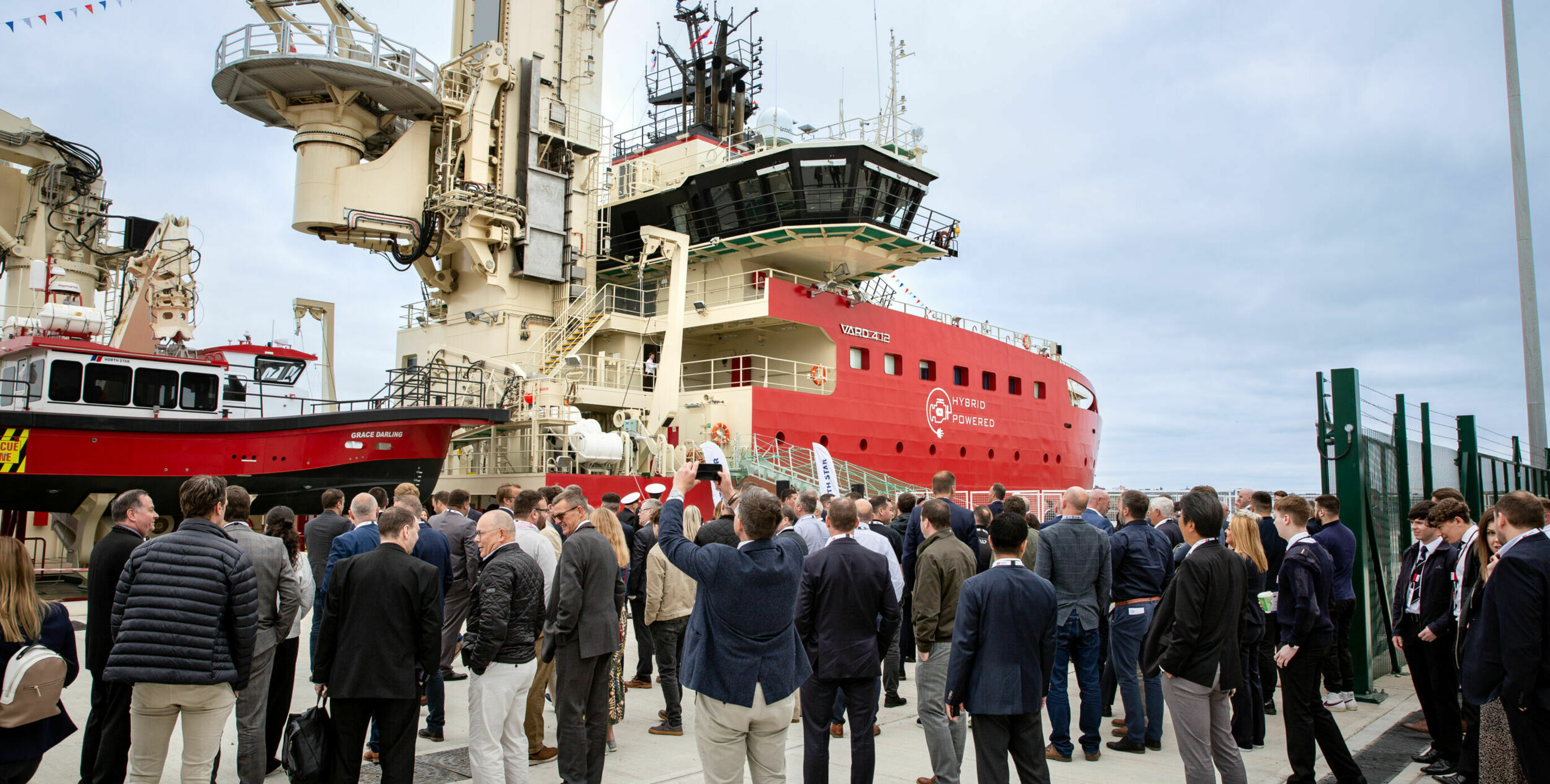 North Star holds naming ceremony for Grampian Tyne vessel - VARD