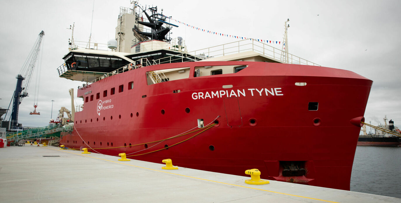 North Star holds naming ceremony for Grampian Tyne vessel - VARD