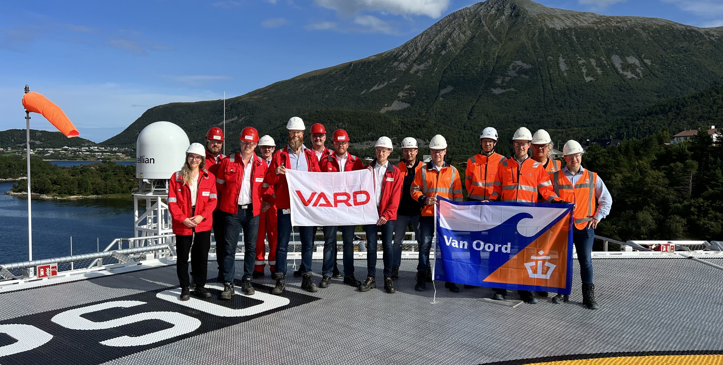 Cable-laying vessel for Van Oord delivered - VARD
