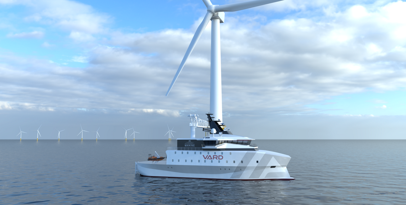 Chartwell Marine and VARD join forces to deliver original ‘Midi-SOV’ design for offshore wind - VARD
