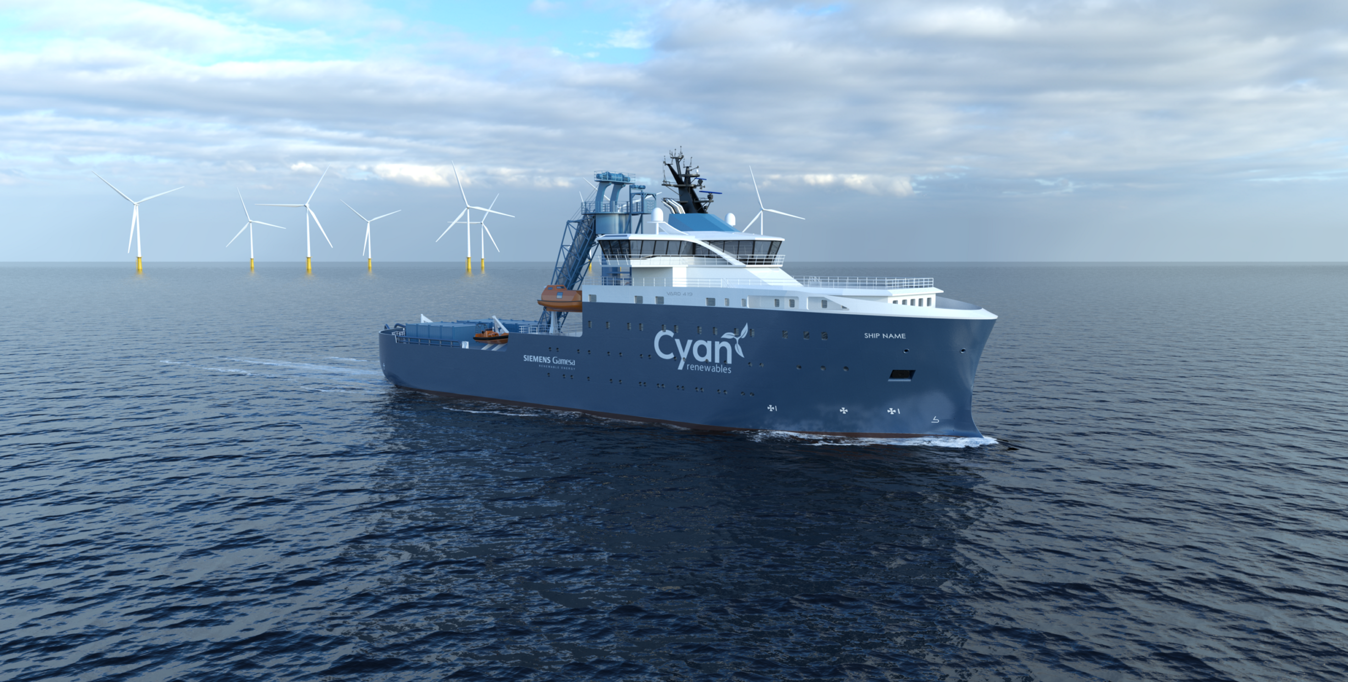 VARD appointed to design and build first SOV for Cyan Renewables - VARD