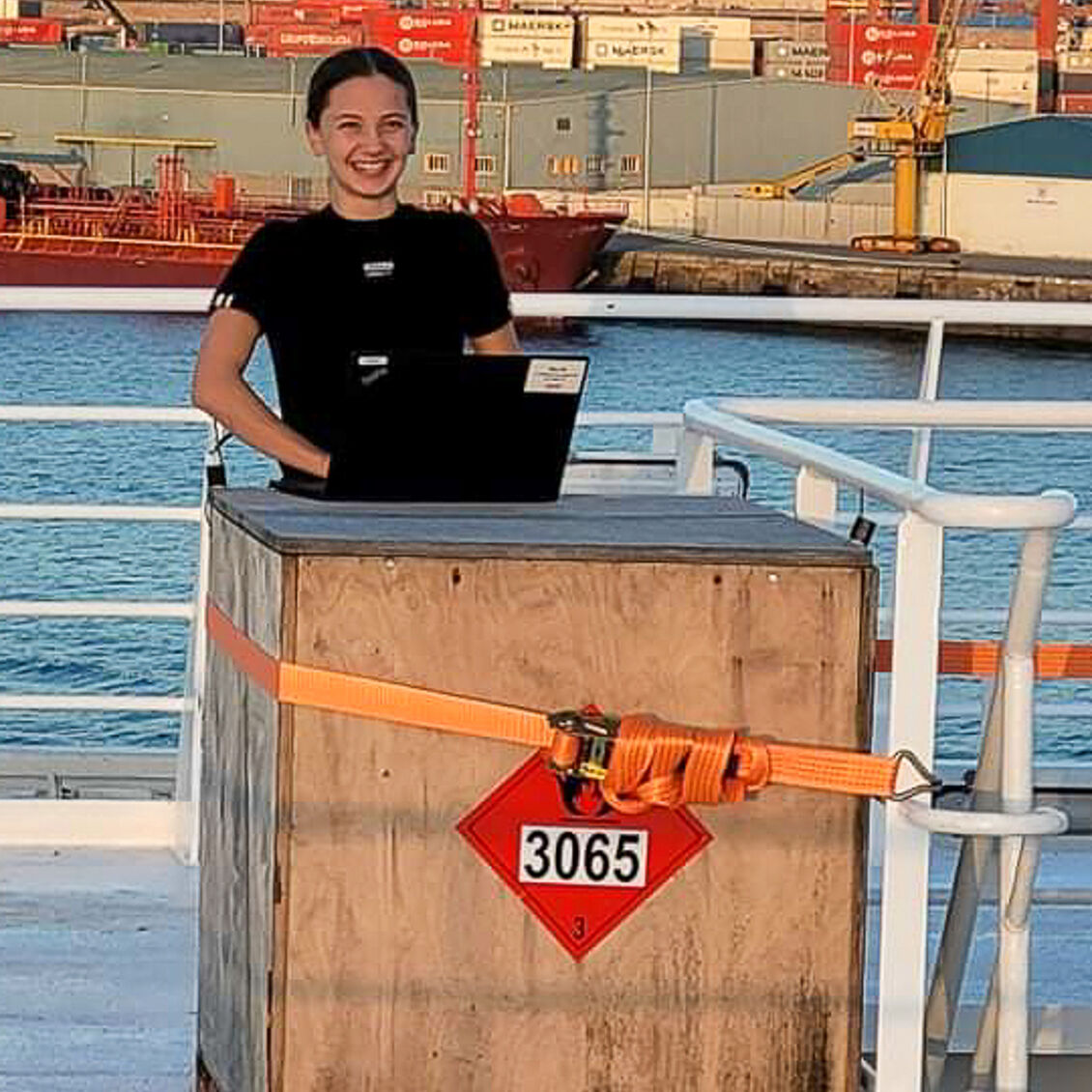 Charlotte propelled her way from apprentice to Service Engineer - VARD