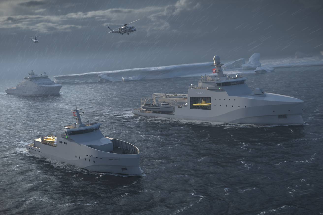 Security - Naval and coast guard vessels - VARD