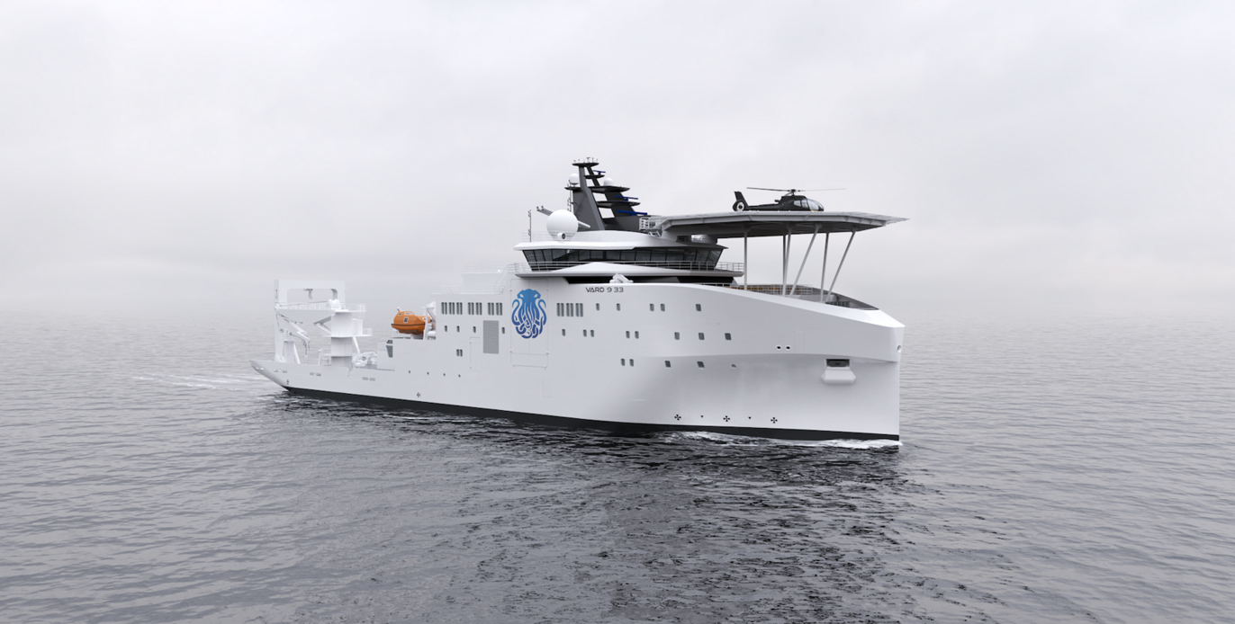 Inkfish and VARD signs contract on groundbreaking research vessel - VARD