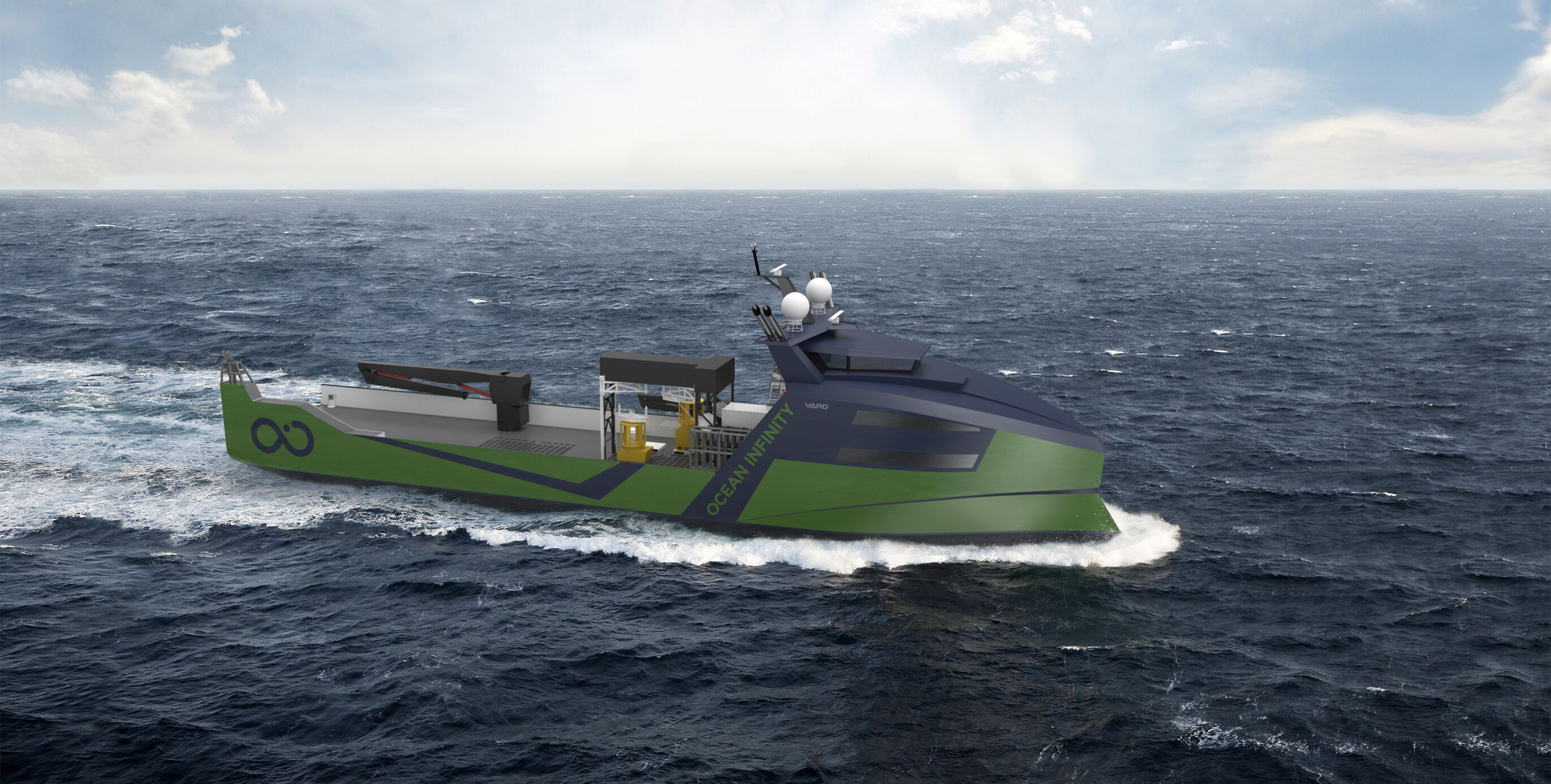 VARD is creating eight Marine Robotic Vessels to boost Ocean Infinity's ...